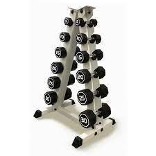 Apollo Athletics Iron Bull IR3920 Coated Octagon Dumbbells 5-30lb Set ...