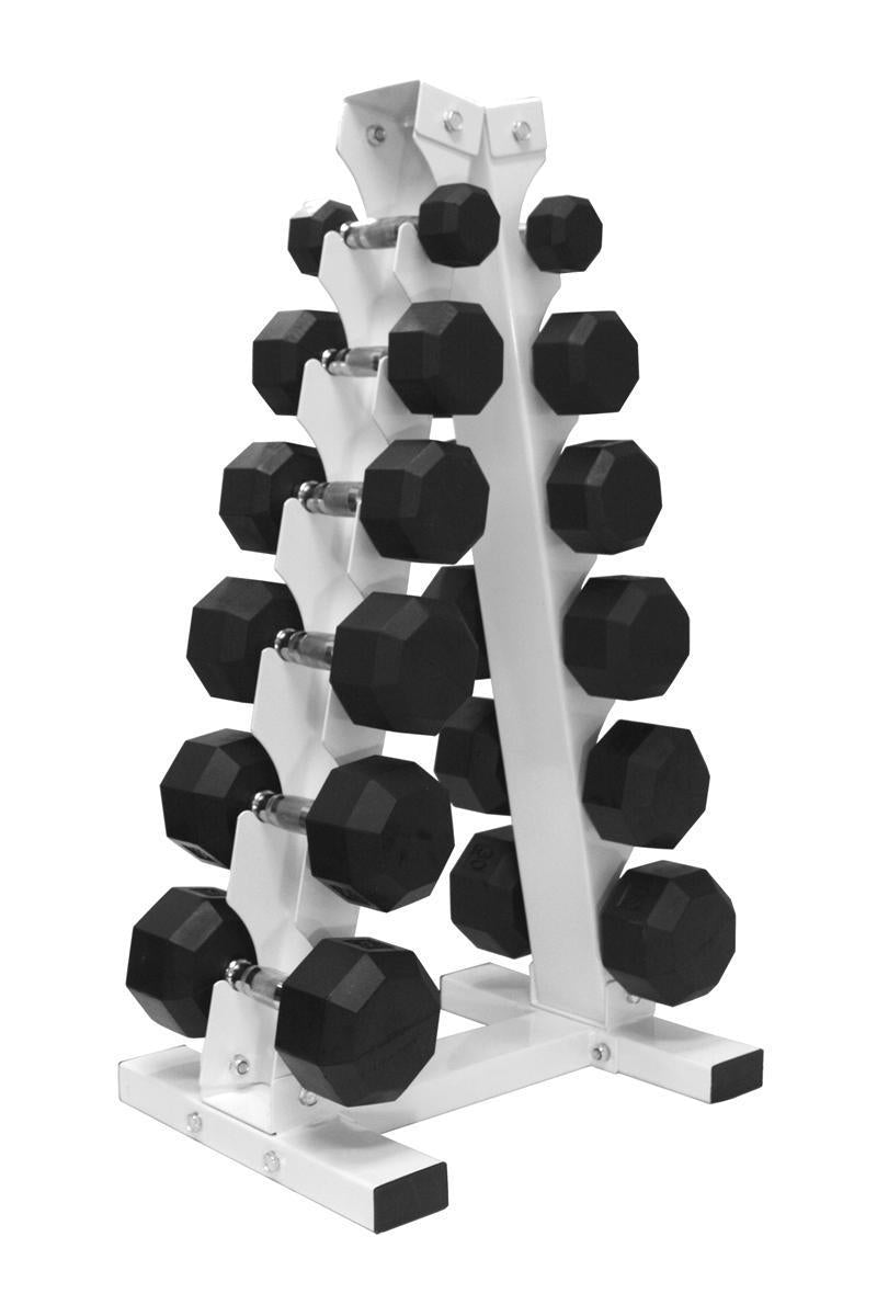 Wright Equipment Rubber Hex Dumbbells – Show Me Weights - Fitness Equipment Dealer