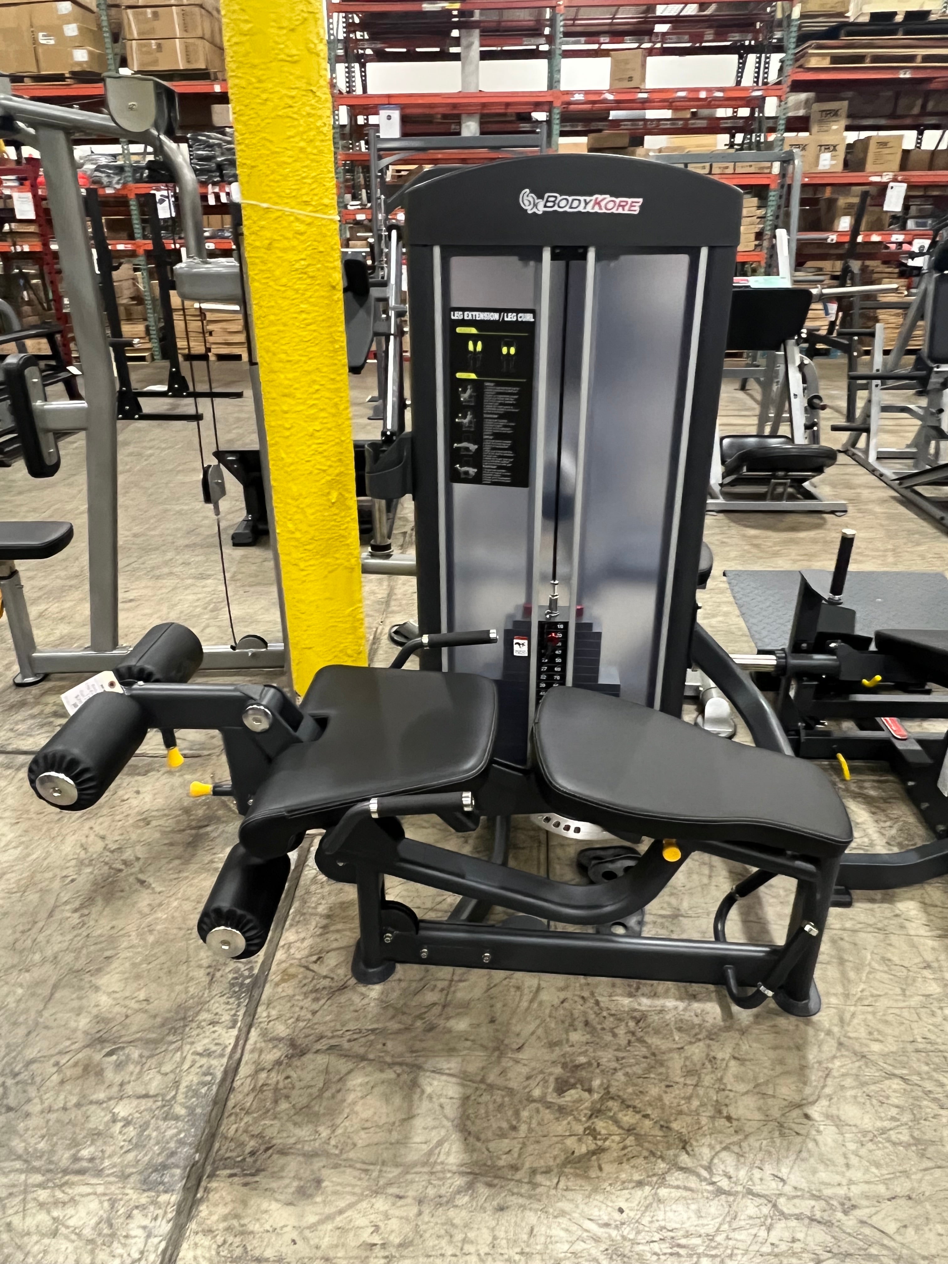 BodyKore GR643 Isolation Series Leg Extension/ Leg Curl Prone – Show Me ...