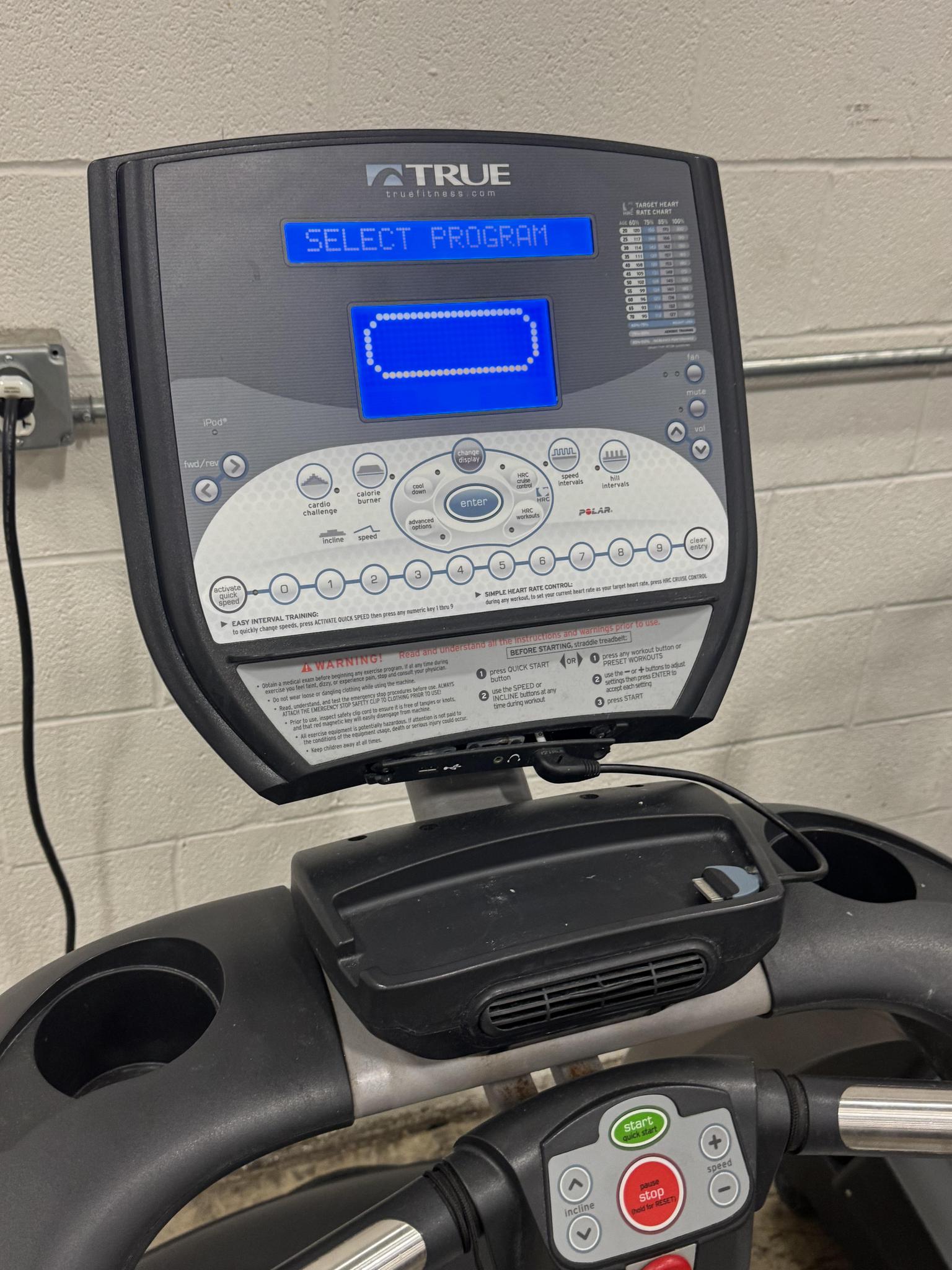 True Fitness CS500 Treadmill-USED – Show Me Weights - Fitness Equipment ...