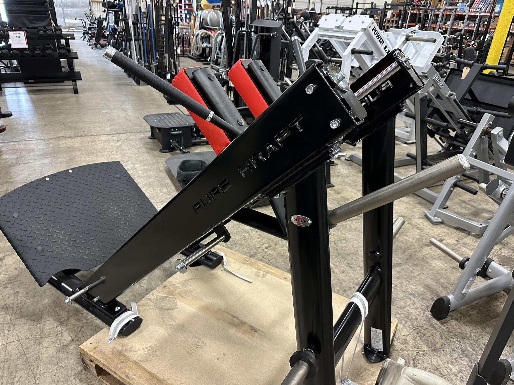 Gym80 Hack Squat Pure Kraft - In Stock Item ! – Show Me Weights