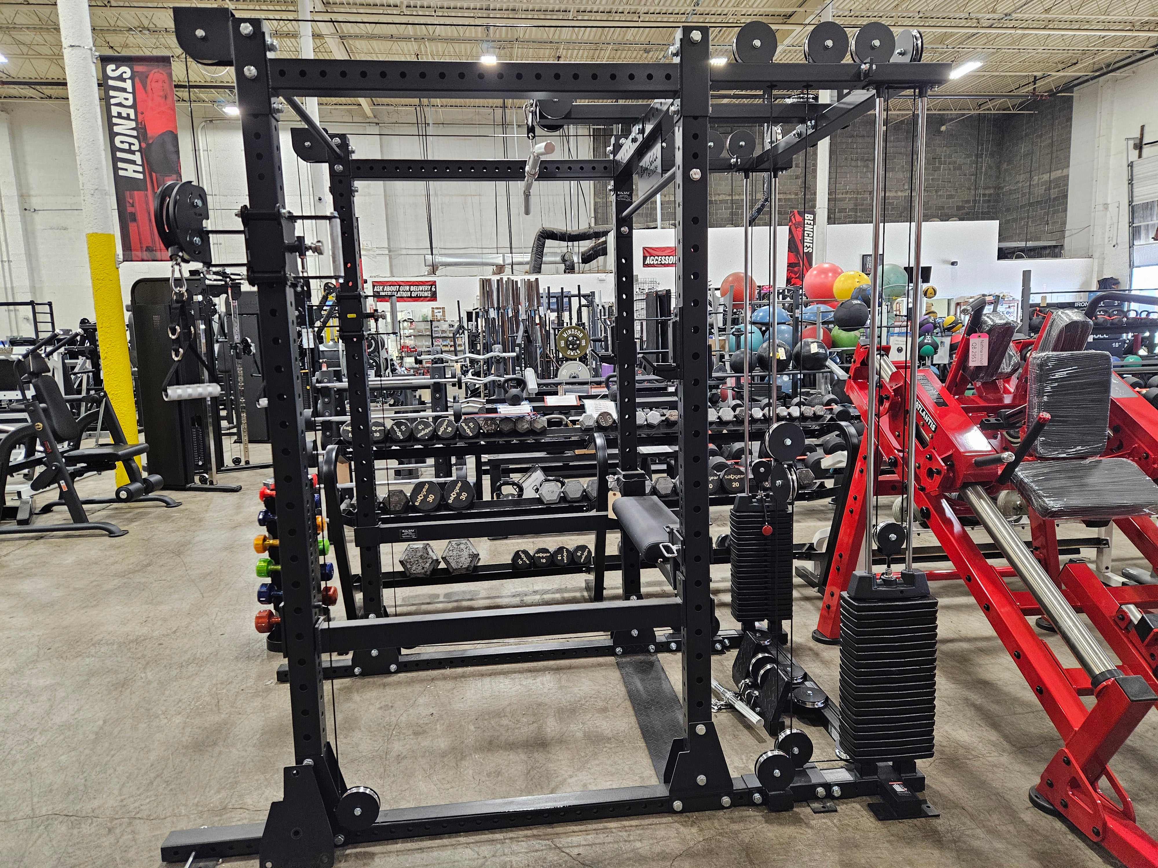 Body Solid SPR1000 Commercial Power Rack – Show Me Weights - Fitness ...